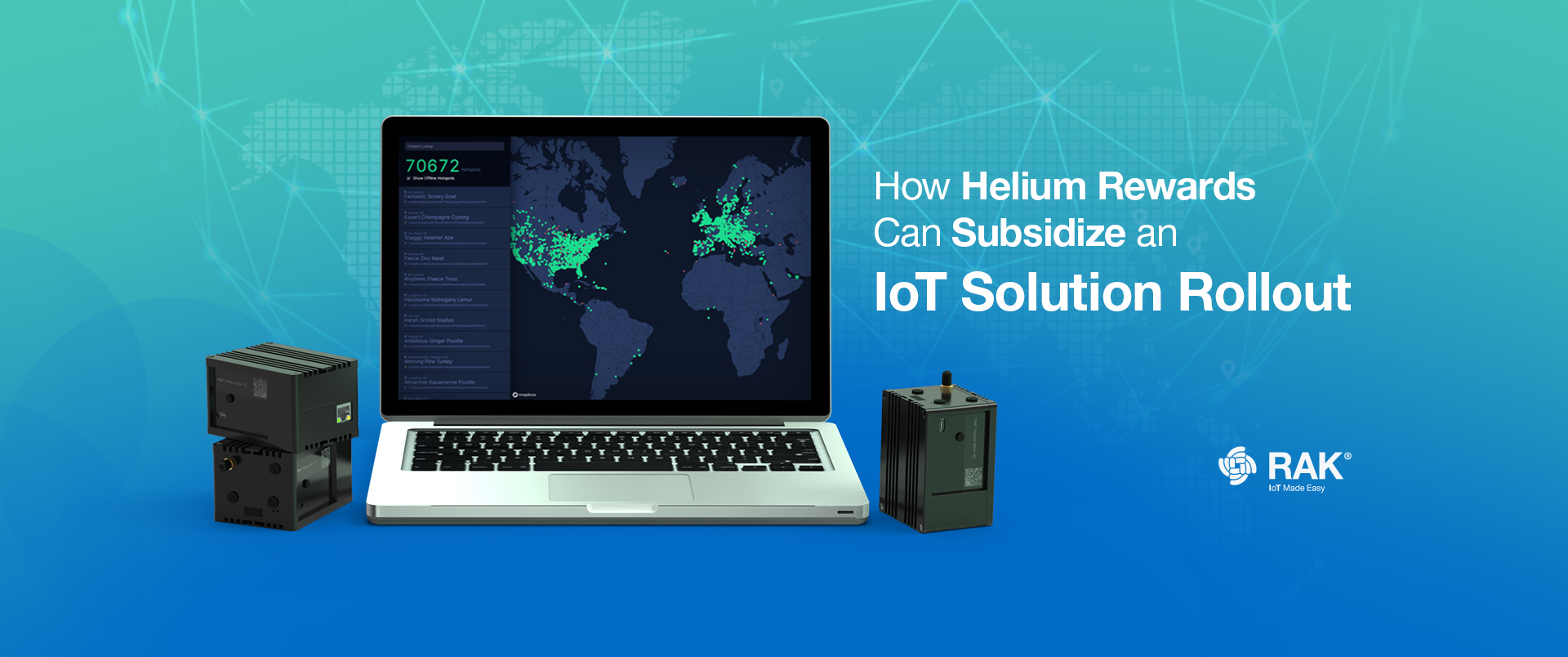 How Helium Rewards Can Subsidize an IoT Solution Rollout